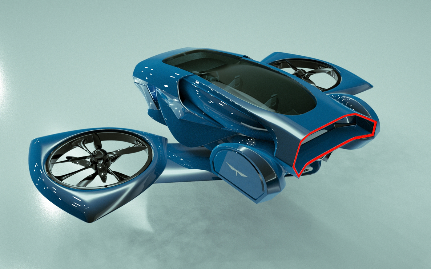 Merk T Copter Car 10 (concept design)