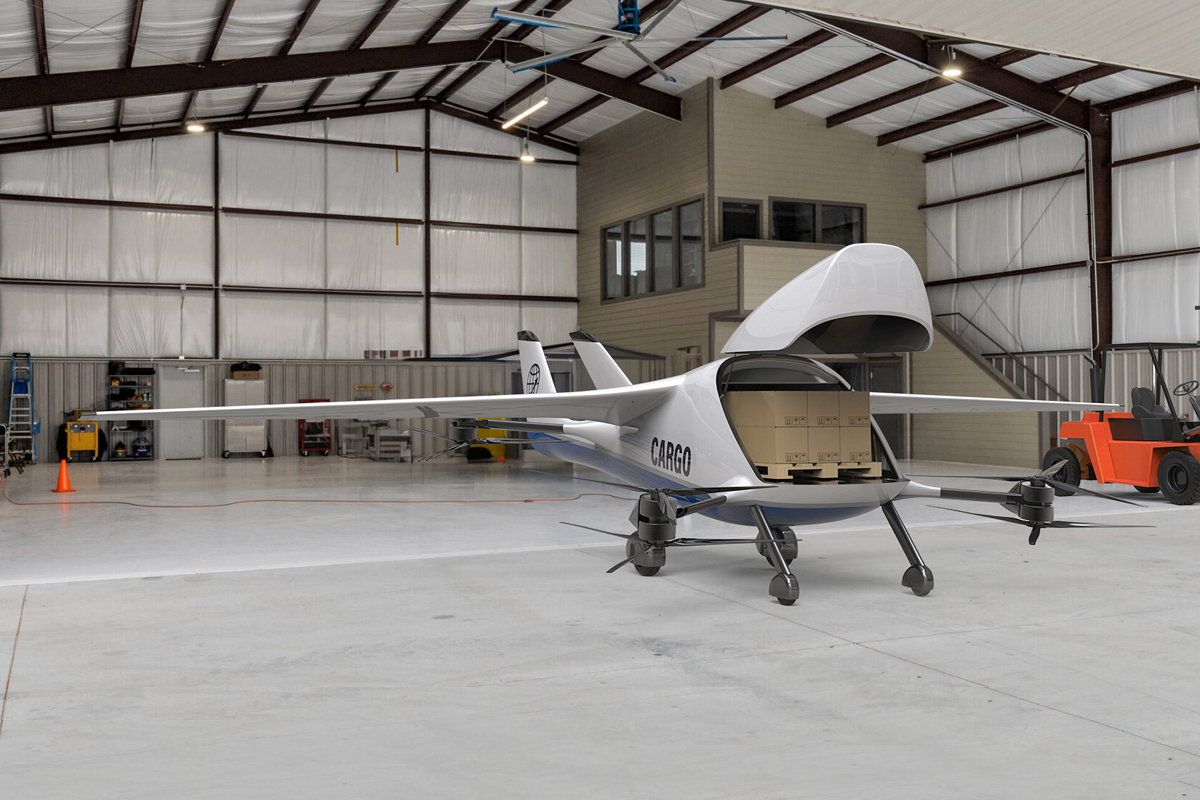 AIR VEV AIR ONE Cargo (production model)