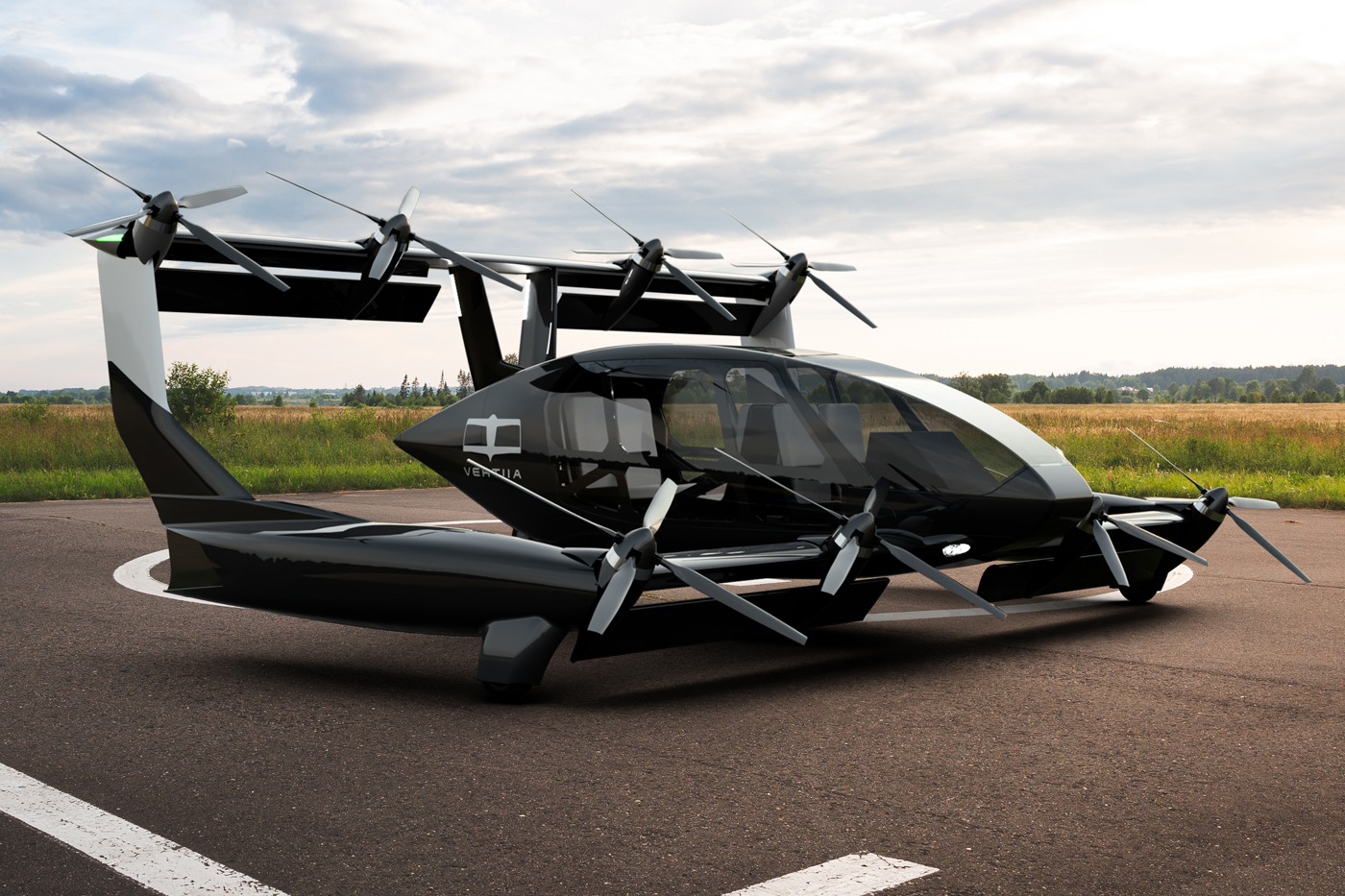 AMSL Aero Vertiia Production Model (concept design)